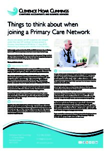 primary-care-network - Clemence Hoar Cummings